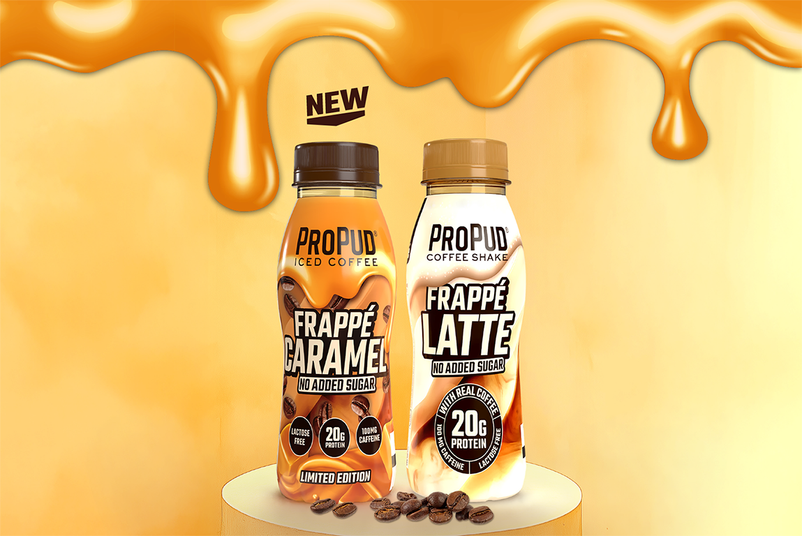 Sommarnyhet från ProPud: iskaffe med karamell och protein - Fooddayme