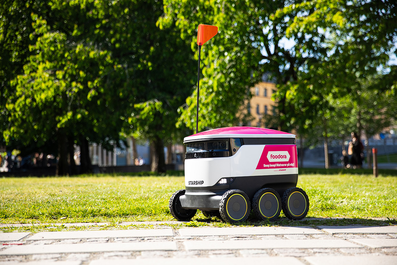 foodora och Starship utökar robotleveranser - Fooddayme