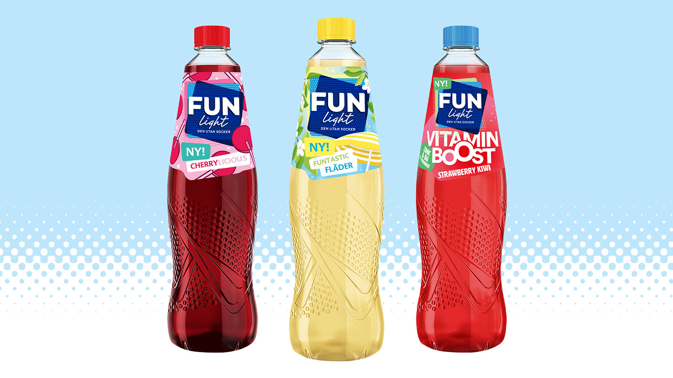FUN Light kickstartar 2026 med tre nya smaker – Fläder, Körsbär och ...