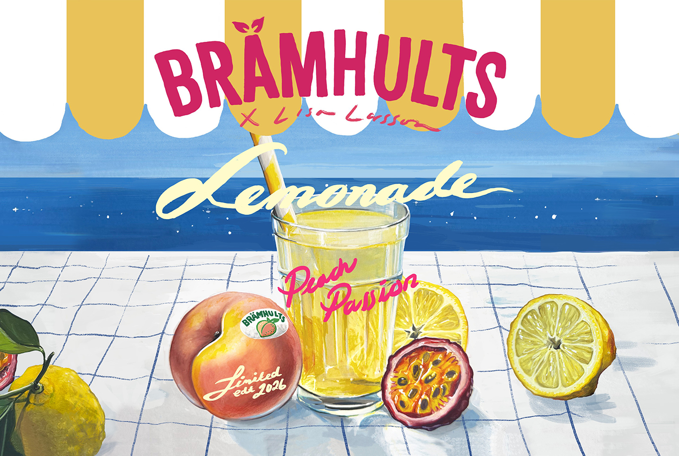 Brämhults presenterar Peach Passion Lemonade – sommarens tropiska ...